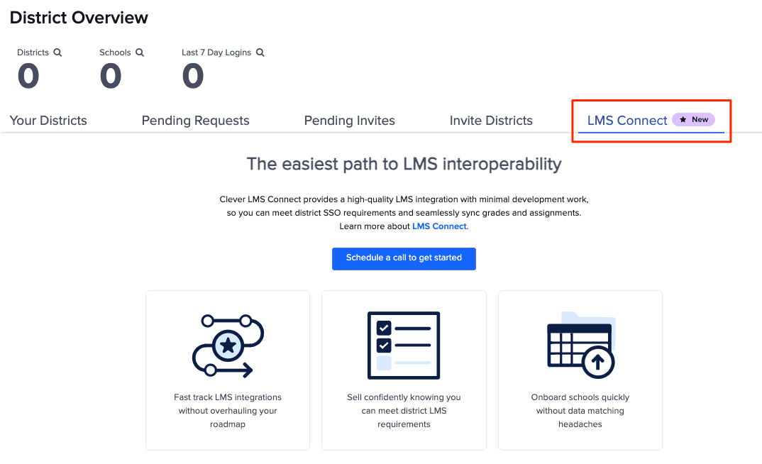 For Application Partners: Clever LMS Connect