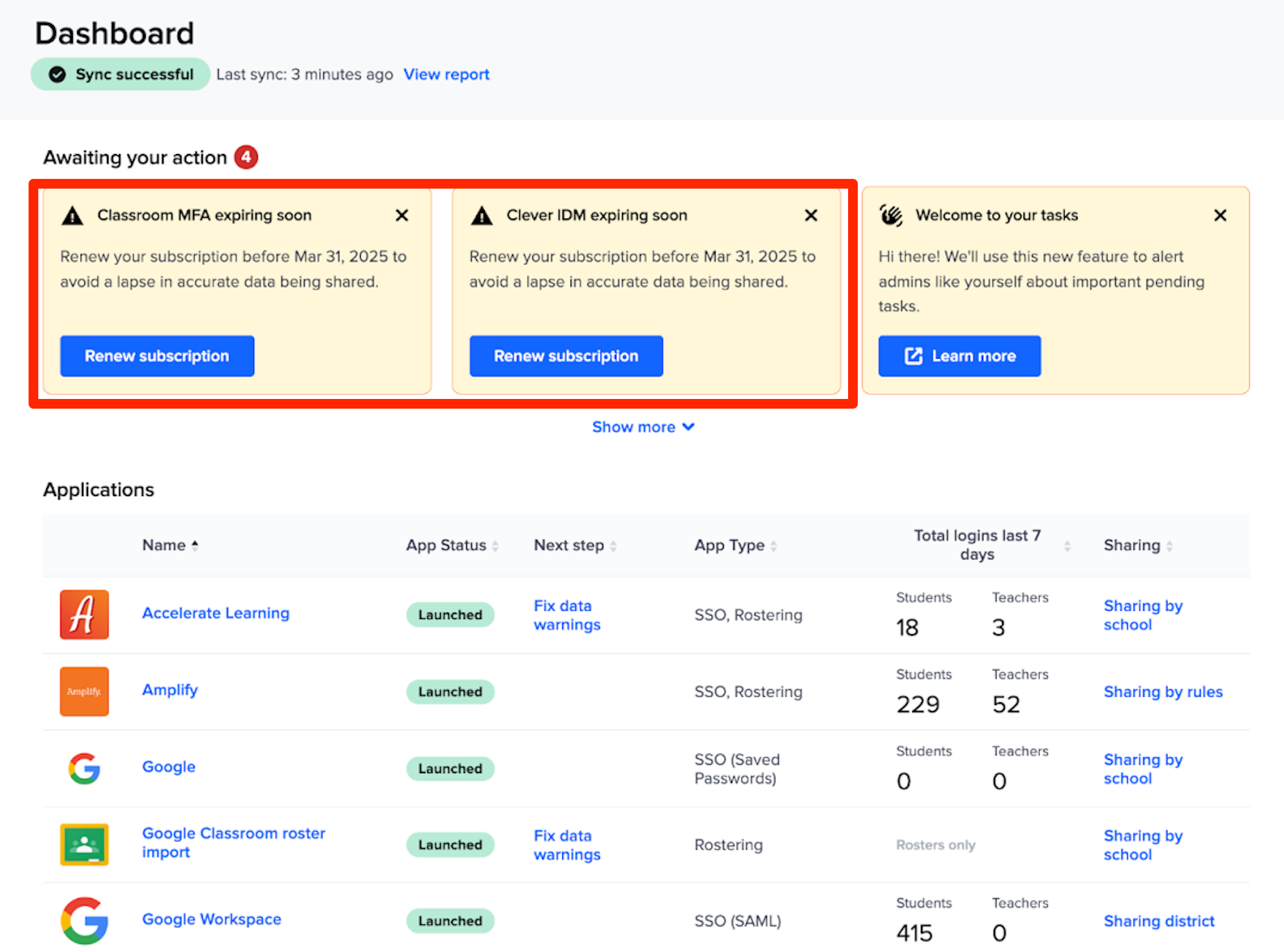 Clever products: Purchasing, billing, and renewals