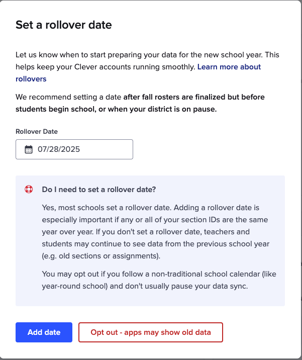 School year rollover: Overview, preparation & recommendations