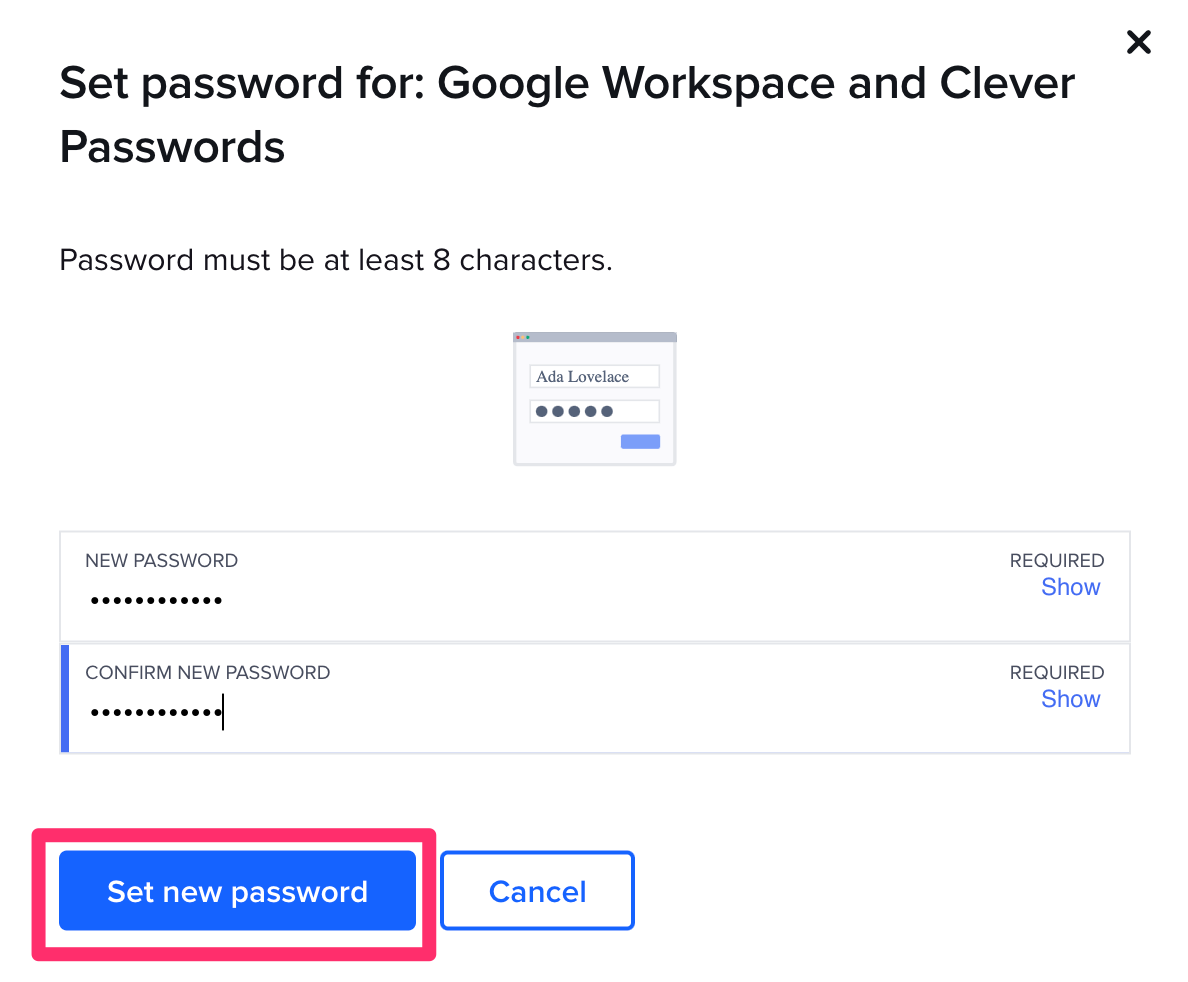 For Students: Password recovery and resets