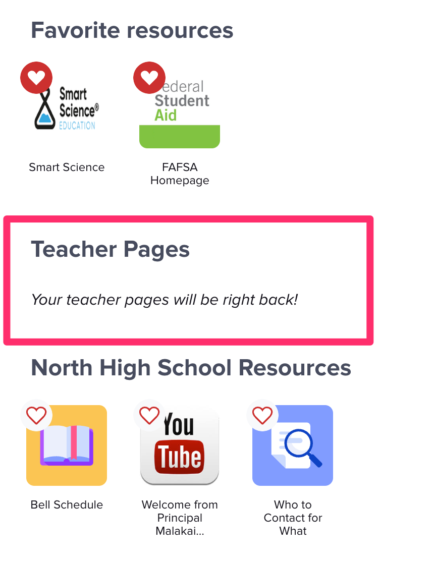 For Clever Admins: Teacher Pages