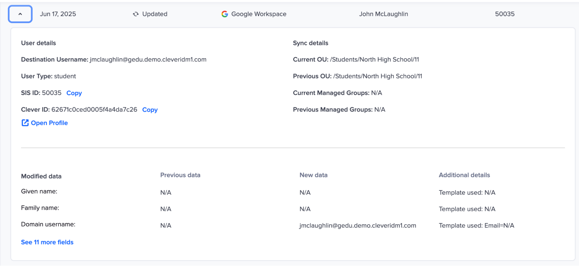 Clever IDM: Sync reports & issue troubleshooting