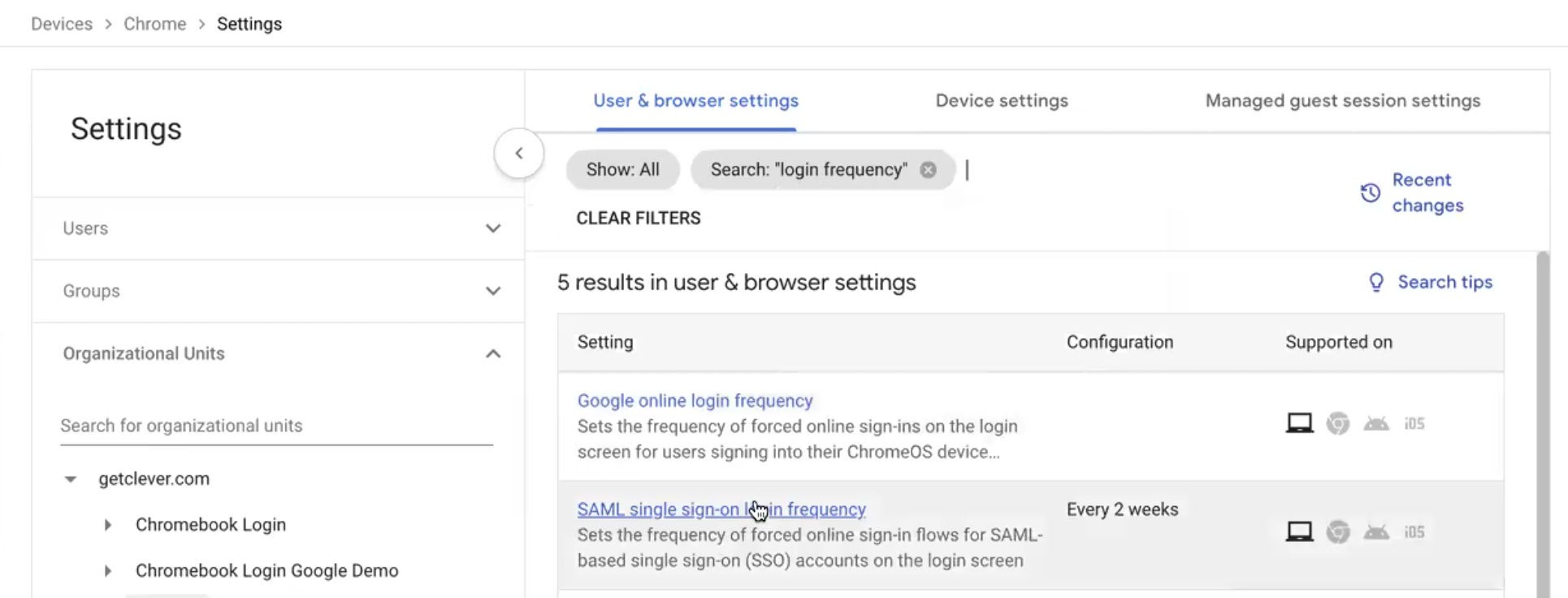 Single Sign-on (SSO): Setting up Clever Badges and Chromebook logins ...