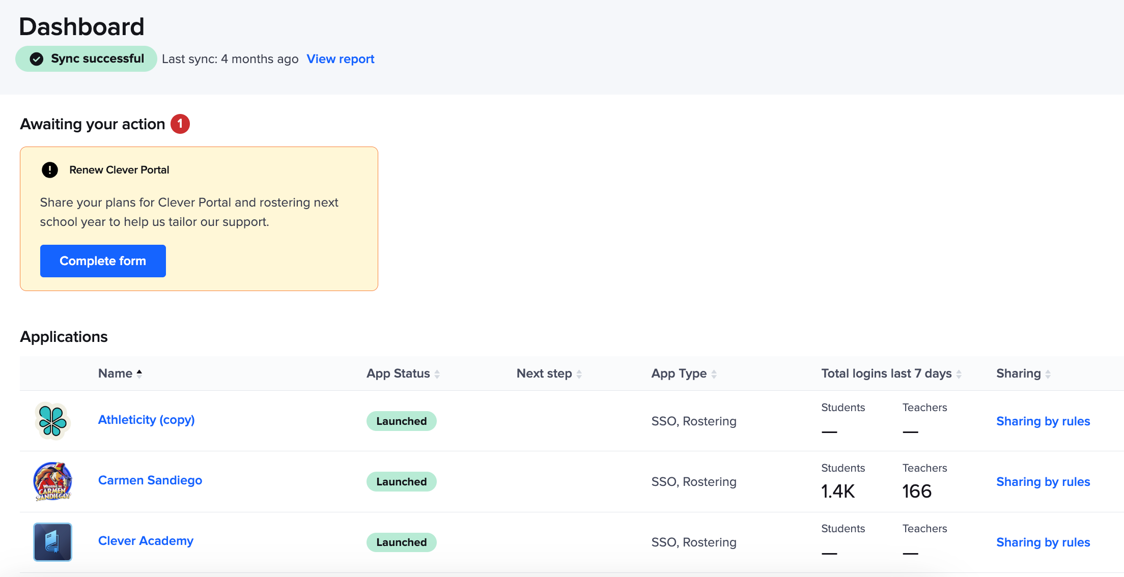 For Clever Admins: How do I use the Clever Dashboard?